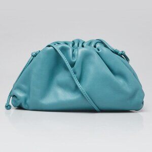 Bottega Veneta | Bags | Bottega Veneta Light Blue Nappa Leather Mini ...
